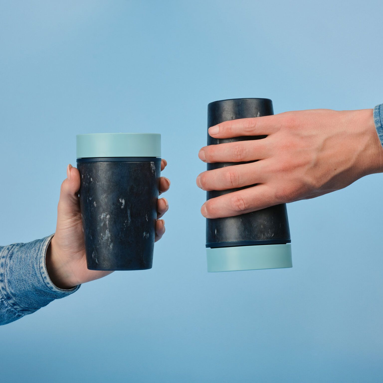 Reusable Coffee Cup – Recycled Fabric & Denim | Circular&Co.